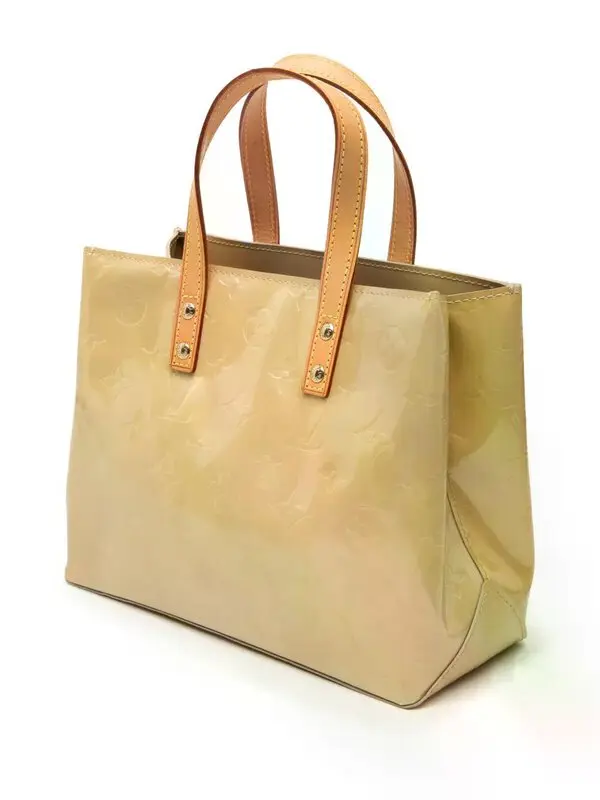 LOUIS VUITTON Monogram Vernis Reade Pm Handbag - Neutrals