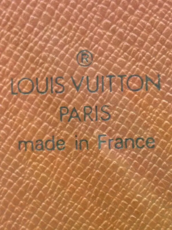 LOUIS VUITTON 1997 Monogram Cartouchiere Gm Crossbody Bag