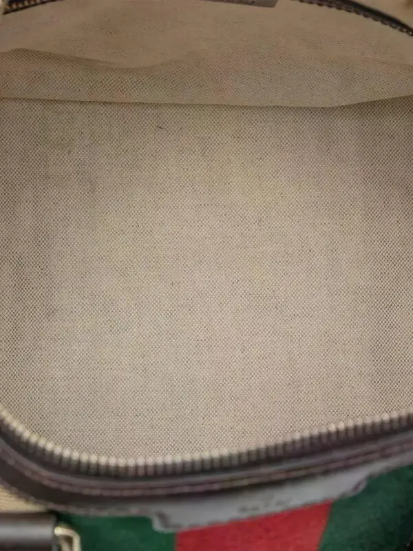 Gucci Gg Canvas Web Joy Boston Bag - Neutrals