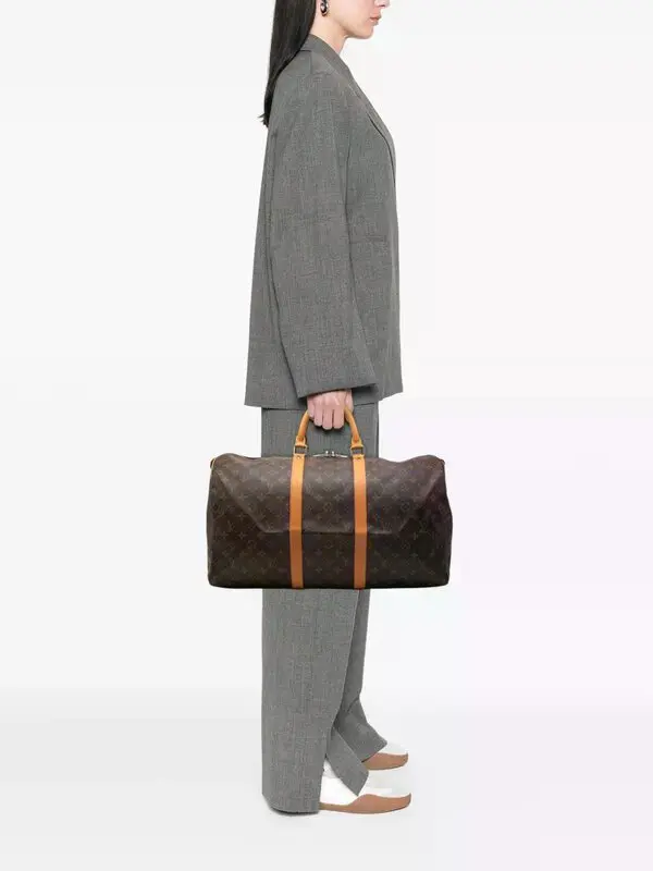 LOUIS VUITTON 1994 Keepall 50 Travel Bag - Brown