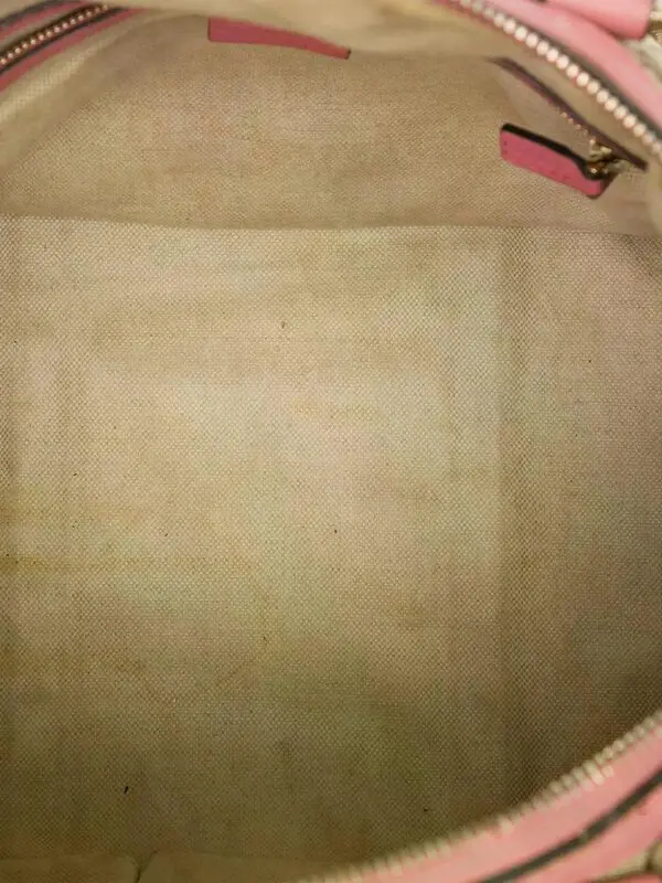 Gucci Gg Canvas Web Joy Boston Bag Satchel - Neutrals