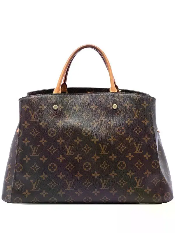 LOUIS VUITTON Monogram Montaigne Gm Satchel