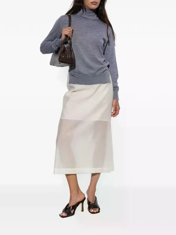 BY MALENE BIRGER Sheer Midi Skirt