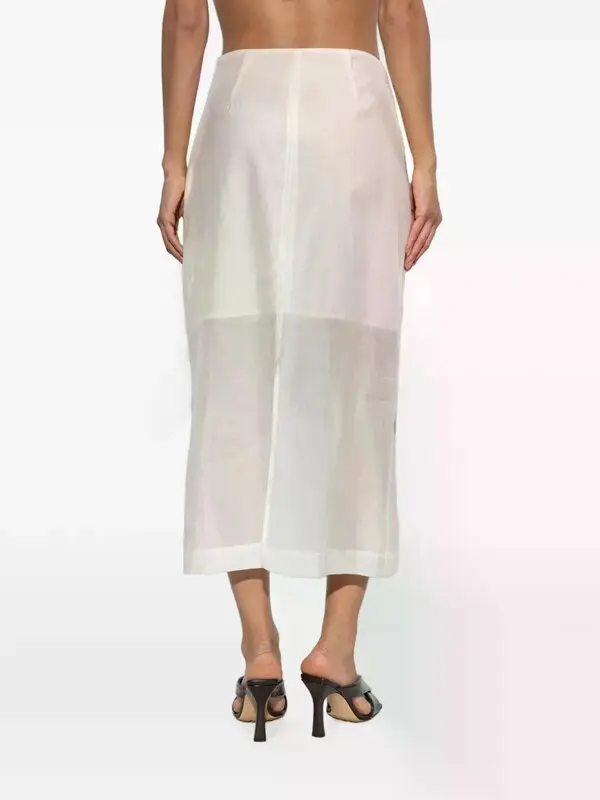 BY MALENE BIRGER Sheer Midi Skirt