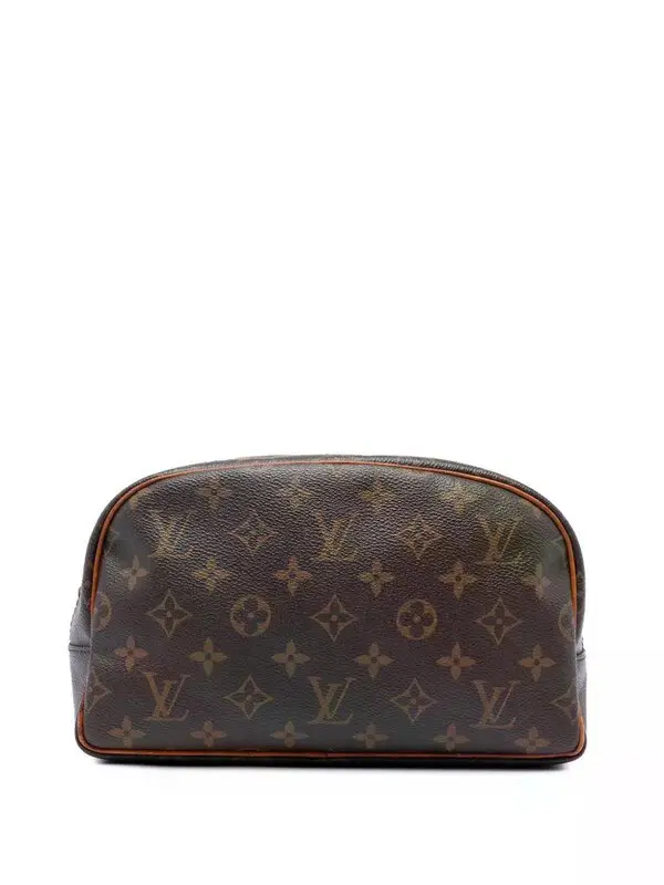 LOUIS VUITTON Monogram Canvas Trousses Toilette 25 Pouch - Brown