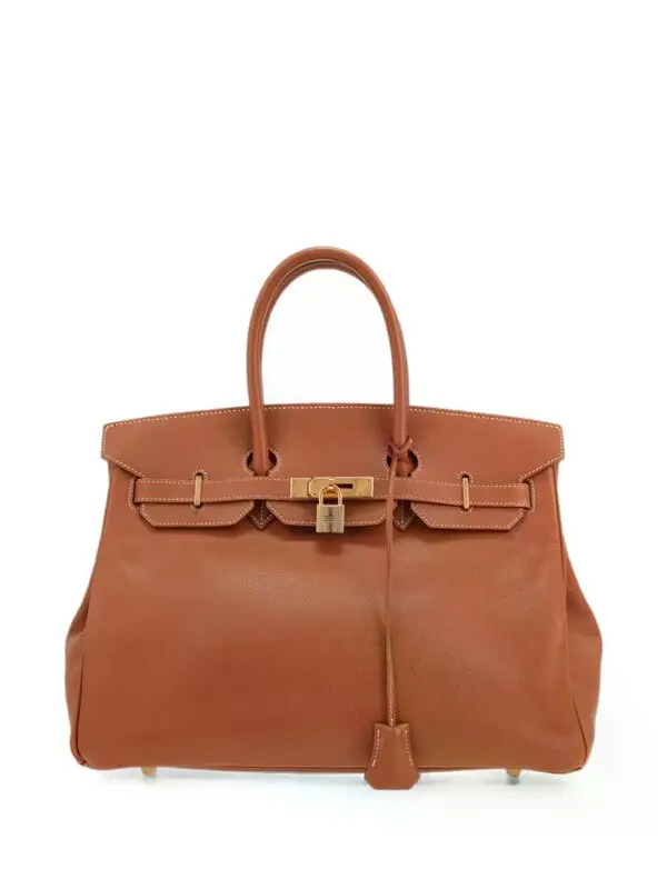 Hermès 1999 Birkin 35 Handbag - Orange