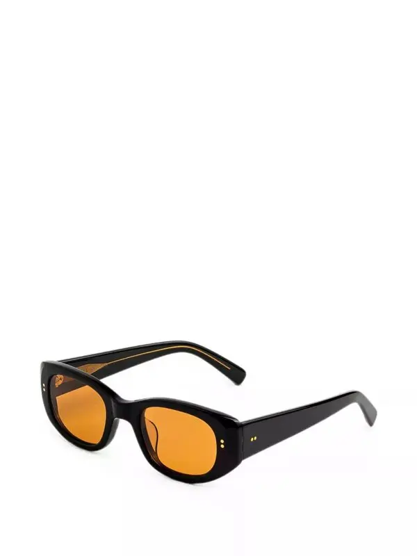 AKILA Silvia Rectangle-frame Sunglasses - Black