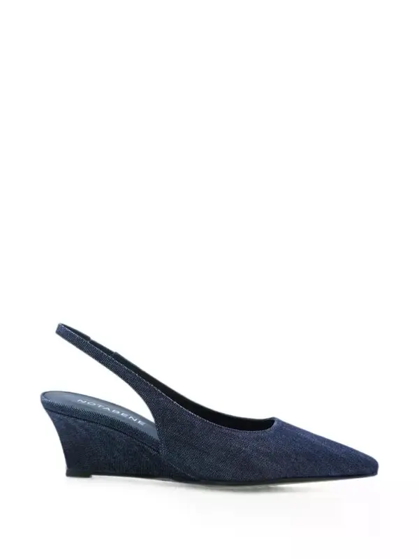 NOTABENE Elba Wedge-heel Sandals - Blue