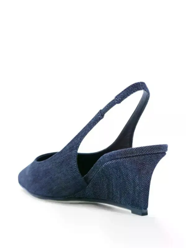 NOTABENE Elba Wedge-heel Sandals - Blue