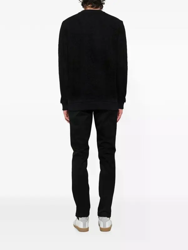 Givenchy Lace Overlay Crewneck Sweatshirt