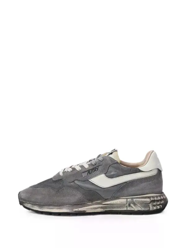 AUTRY Reelwind Super Vintage Lace-up Sneakers - Grey