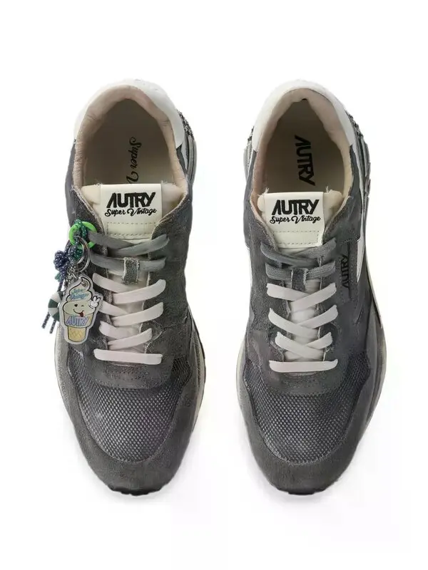 AUTRY Reelwind Super Vintage Lace-up Sneakers - Grey