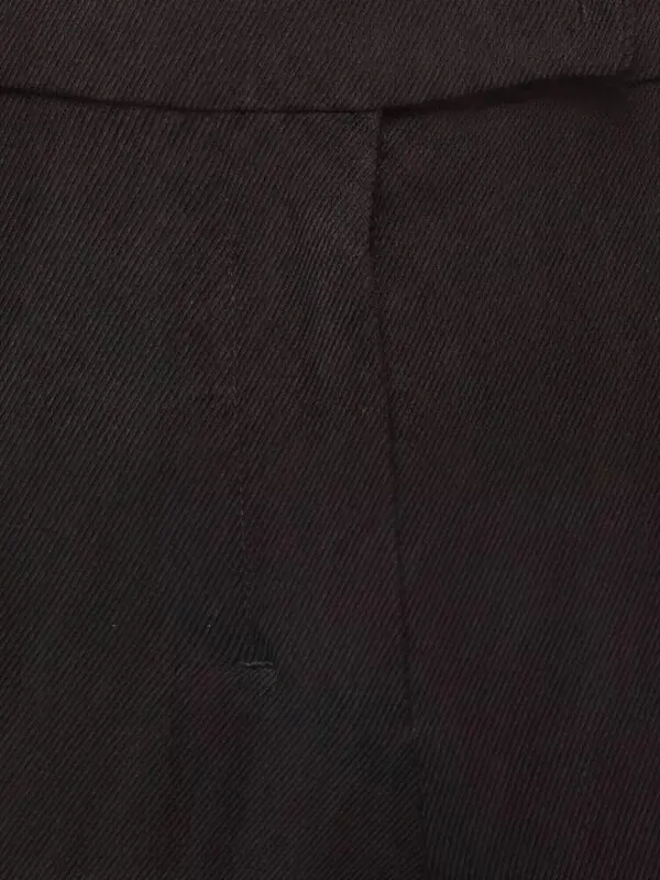 Max Mara Boot-cut Tailored Cropped Trousers