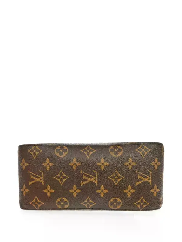 LOUIS VUITTON Monogram Canvas Looping Mm Handbag - Brown