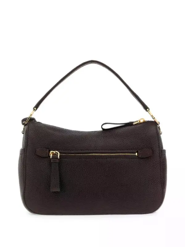 Prada Logo-plaque Leather Tote Bag