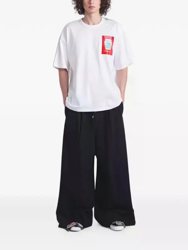 YOSHIOKUBO Pleated Wide-leg Trousers