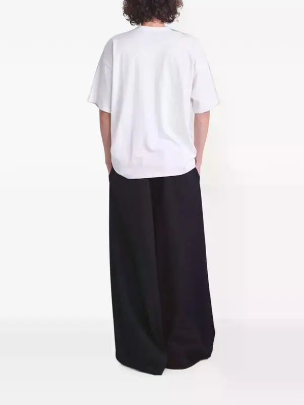 YOSHIOKUBO Pleated Wide-leg Trousers