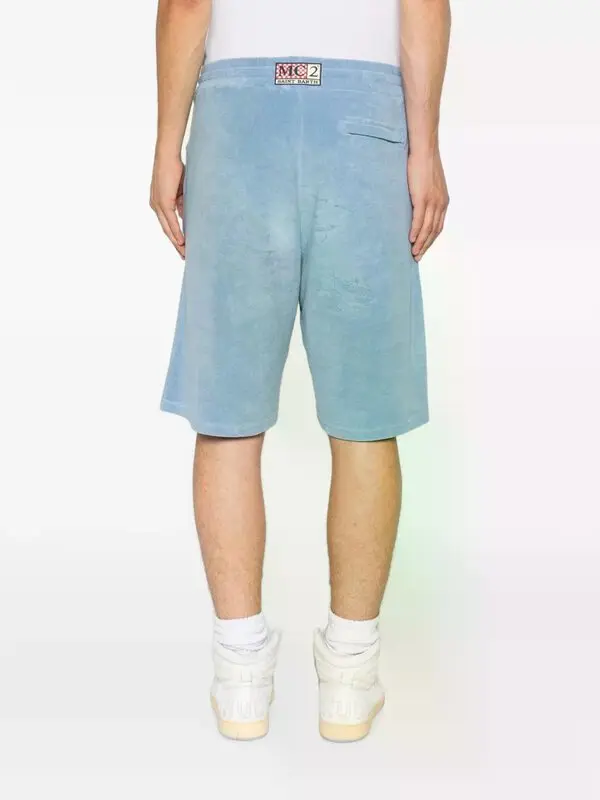 MC2 SAINT BARTH Randle Terry-cloth Drawstring Shorts