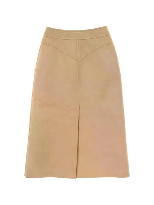 LOUIS VUITTON Monogram Midi Skirt