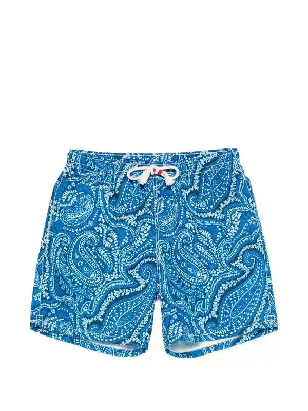 MC2 SAINT BARTH Paisley Print Swim Shorts