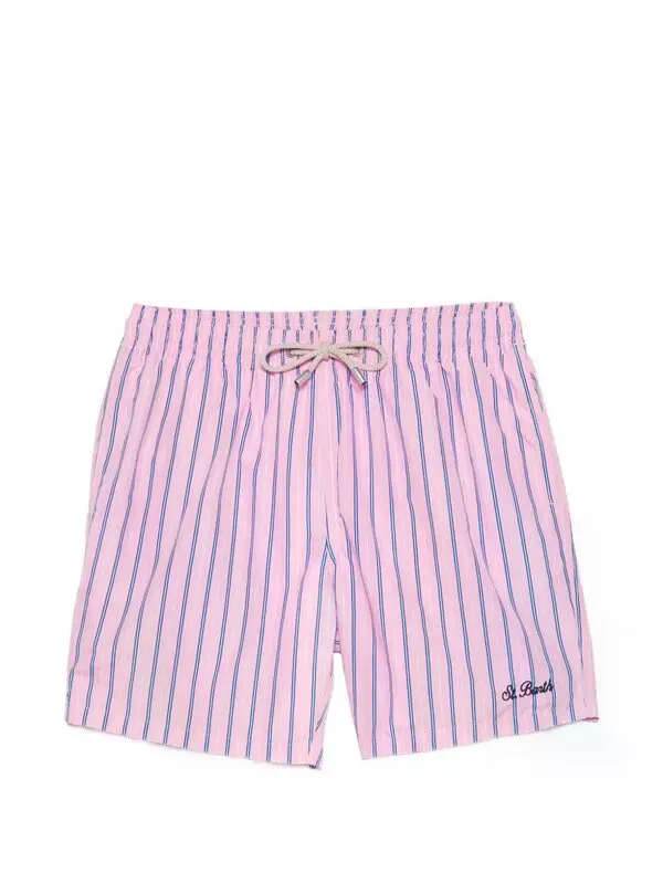 MC2 SAINT BARTH Vertical Stripe Swim Shorts