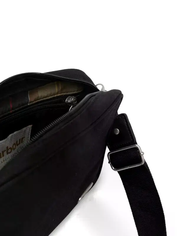 Barbour Logo Plaque Crossbody Bag