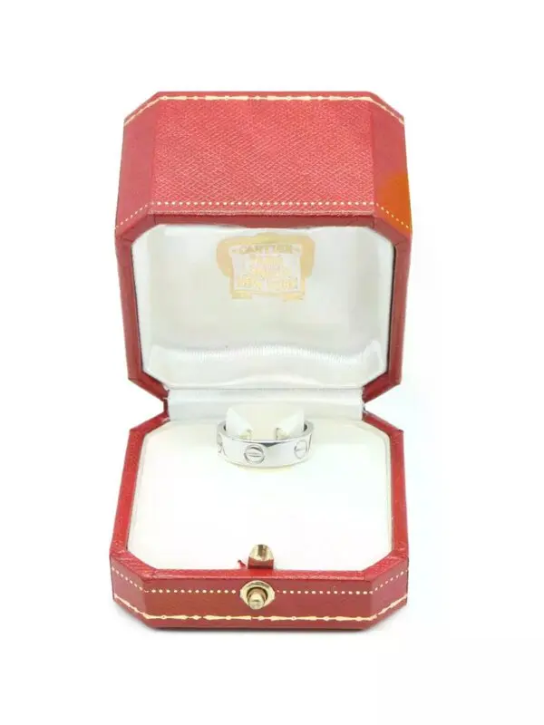 Cartier 1996 Love Ring In 18k White Gold