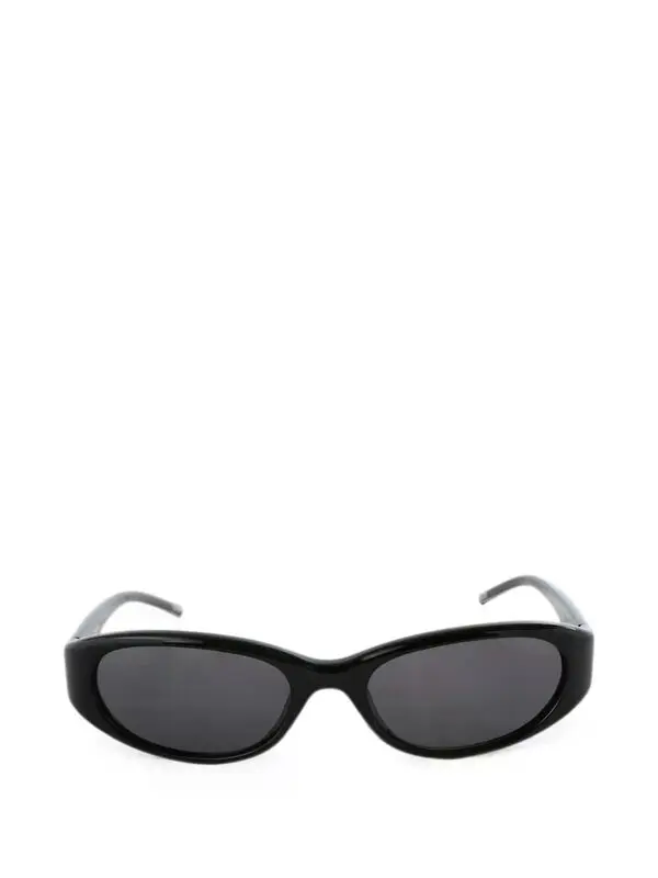Chimi Dele Oval Frame Sunglasses - Black