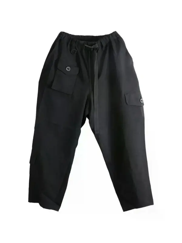 Y3 Belted Wide-leg Trousers
