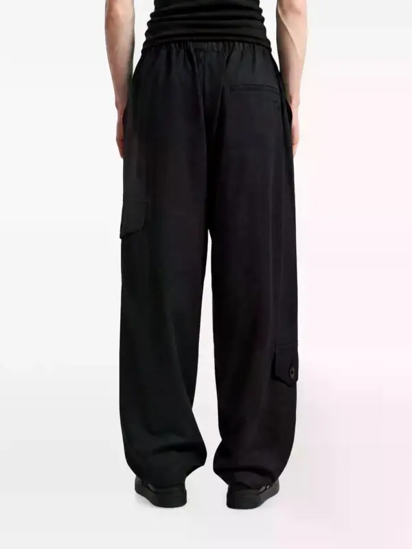 Y3 Belted Wide-leg Trousers