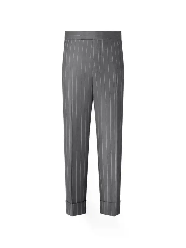Thom Browne Chalk-stripe Wool Trousers
