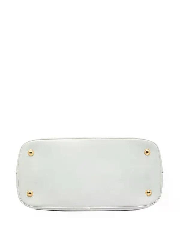 Prada Spazzolato Leather Open Promenade Satchel