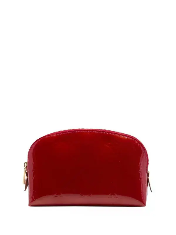 LOUIS VUITTON 2013 Monogram Vernis Cosmetic Pouch - Red