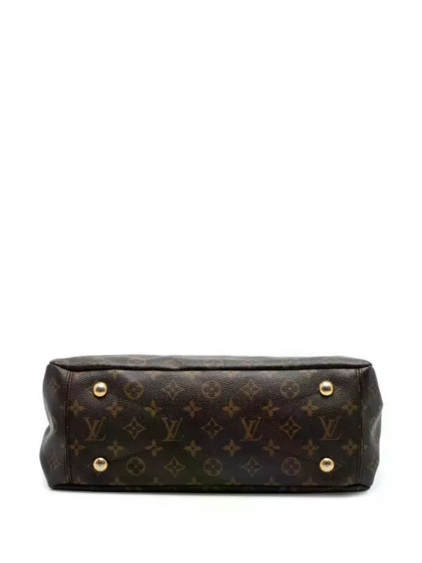 LOUIS VUITTON Monogram Pallas Mm Satchel - Brown