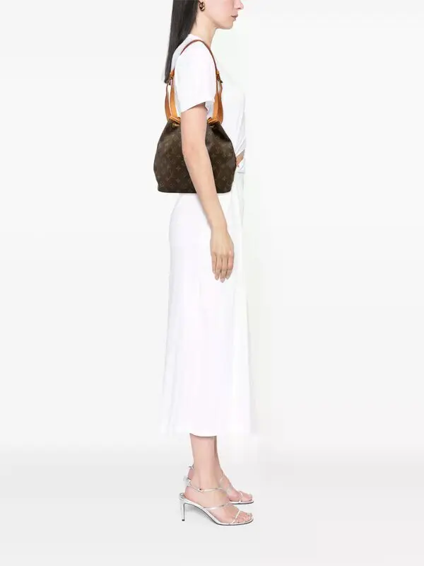LOUIS VUITTON Monogram Petit Noe Bucket Bag