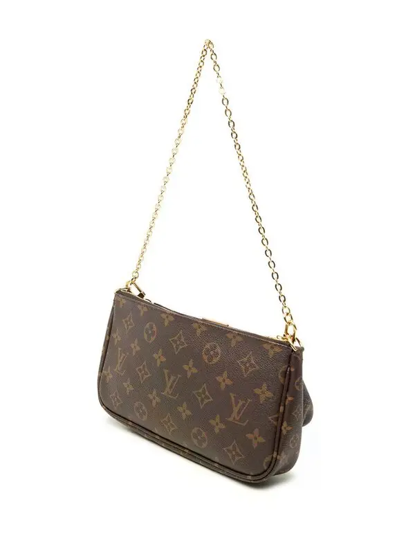 LOUIS VUITTON 2021 Monogram Multi Pochette Accessoires Satchel - Brown
