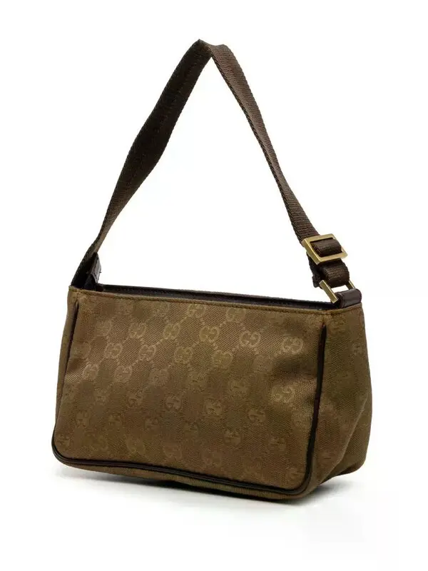 Gucci Gg Canvas Handbag - Brown