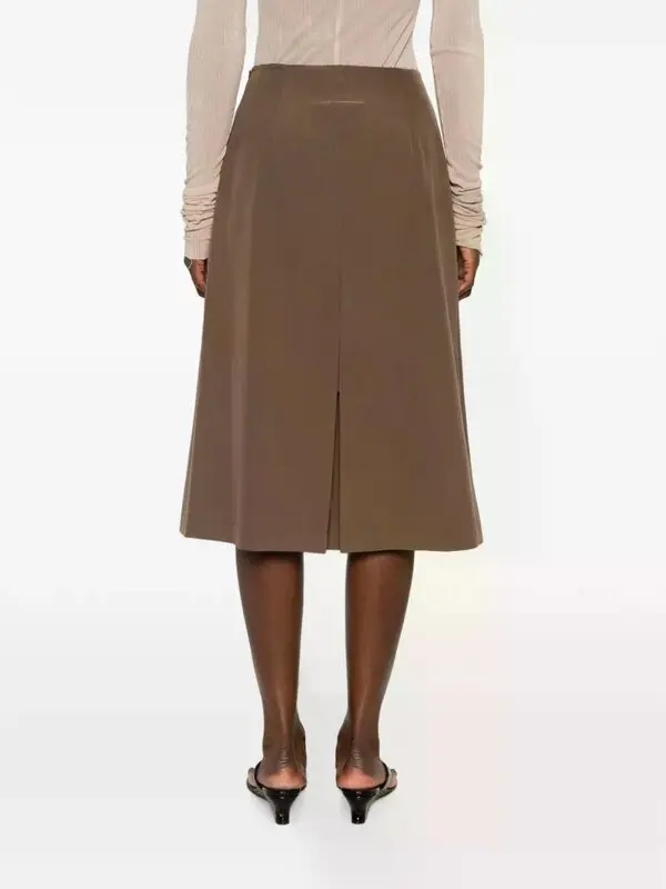 MAISON MARGIELA Double-breasted Wrap Midi Skirt