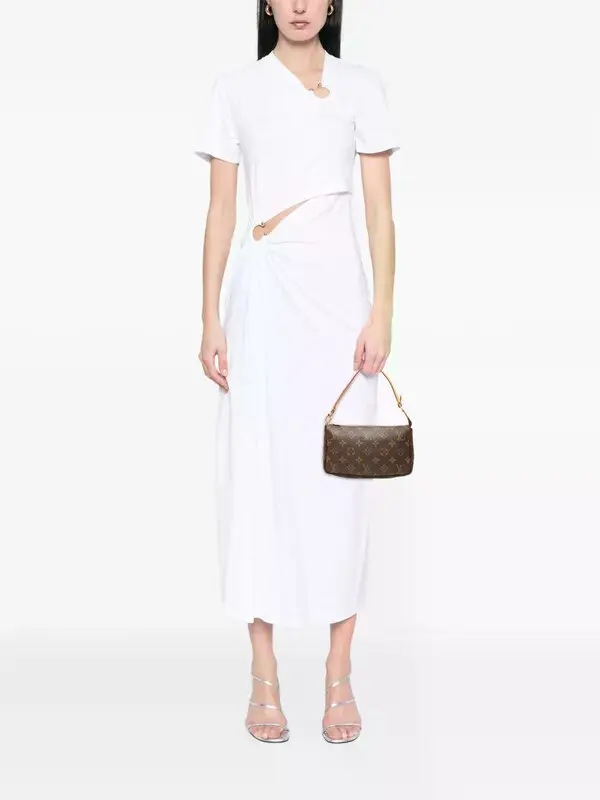 LOUIS VUITTON Monogram Pochette Accessoires Shoulder Bag - Brown