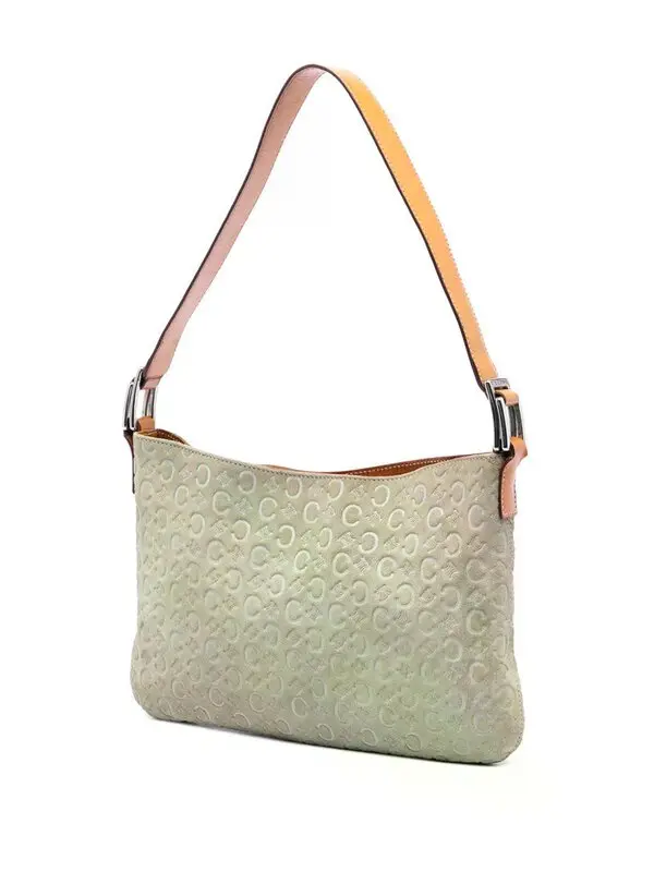 Celine Macadam Suede Shoulder Bag