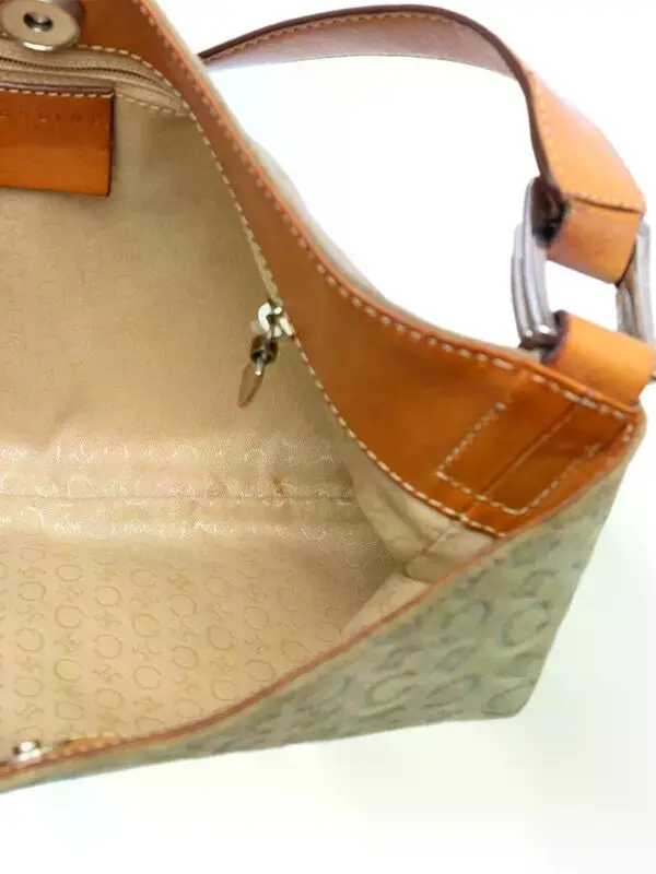 Celine Macadam Suede Shoulder Bag