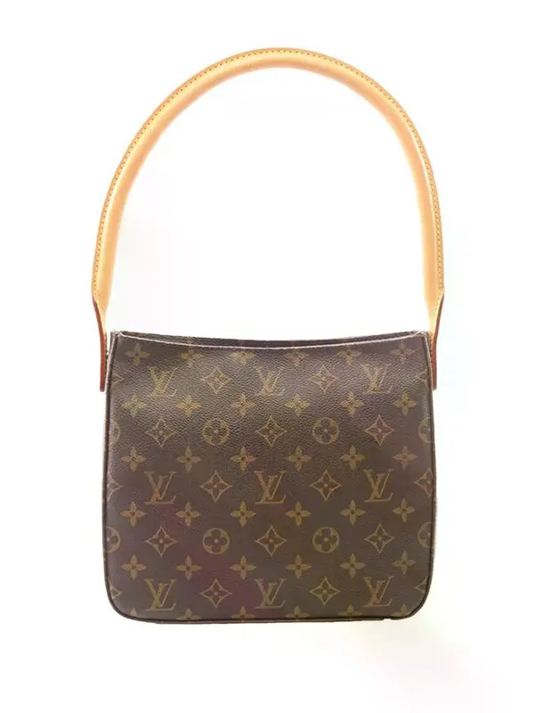 LOUIS VUITTON Monogram Looping Mm Shoulder Bag - Brown