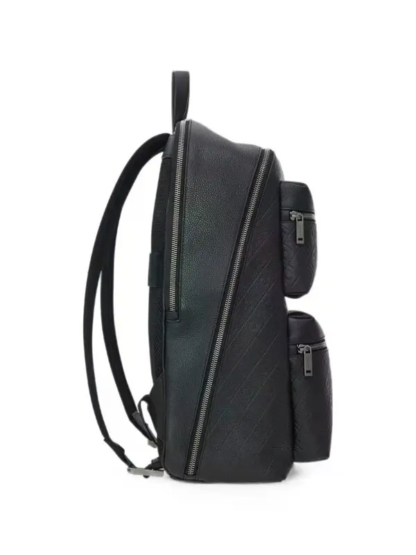 FERRAGAMO Monogram Embossed Calfskin Backpack