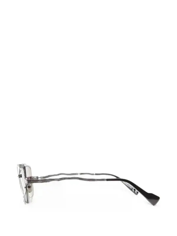 KUBORAUM Geometric Frame Sunglasses - Grey