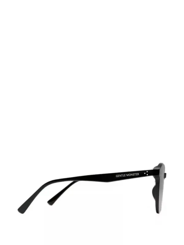 GENTLE MONSTER Round Frame Sunglasses - Black