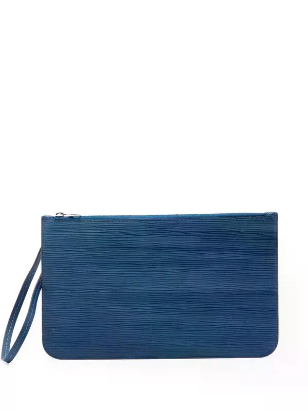 LOUIS VUITTON Epi Leather Pochette Pouch - Blue