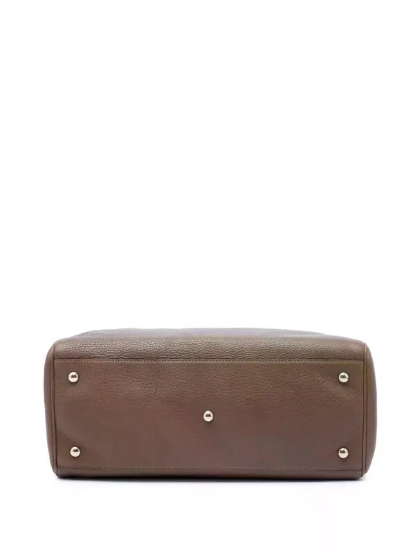 Gucci Calfskin Bamboo Shopper Satchel