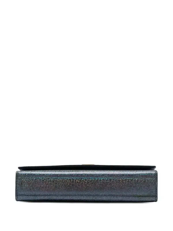 Saint Laurent Glittered Leather Monogram Kate Crossbody Bag