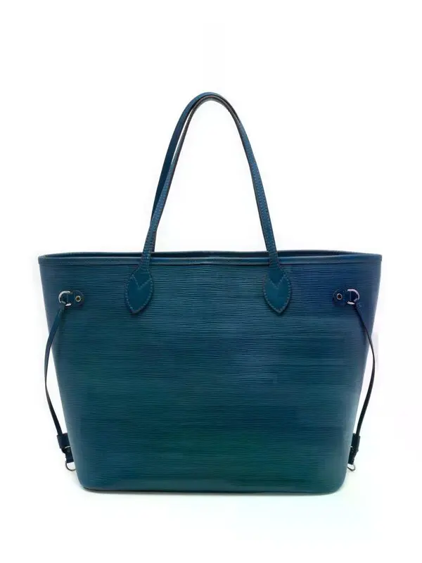 LOUIS VUITTON Epi Leather Neverfull Mm Tote Bag - Blue
