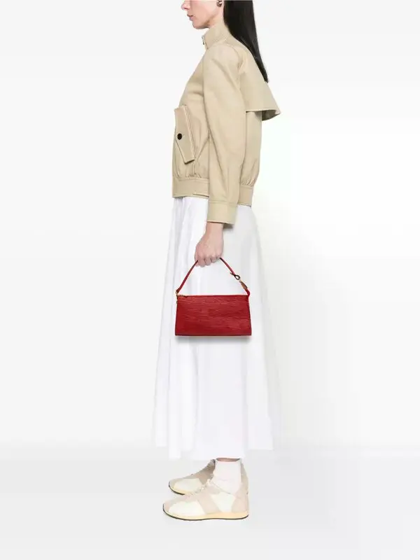 LOUIS VUITTON Epi Pochette Pochette Accessories Shoulder Bag - Red